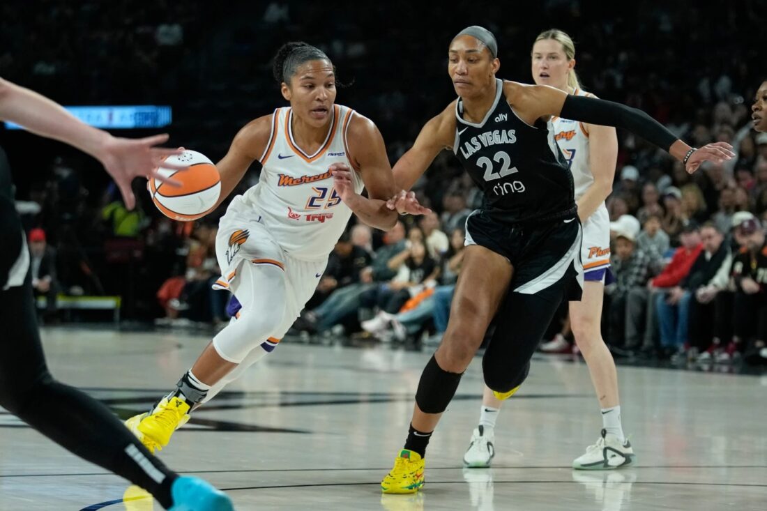 WNBA Finals: Aces wild as Vegas tops Phoenix in Game 1 | News, Sports, Jobs - The Nashua Telegraph